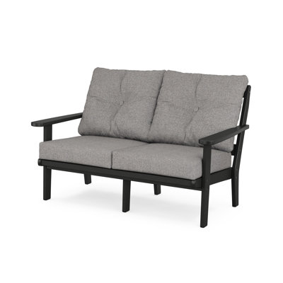 POLYWOOD® Mission Deep Seating Loveseat | Wayfair